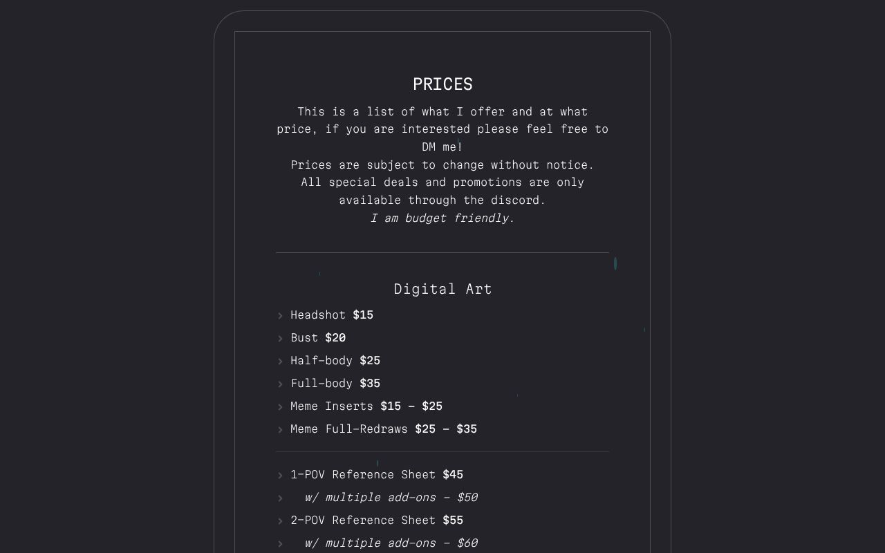 Neko Delta Commission Prices